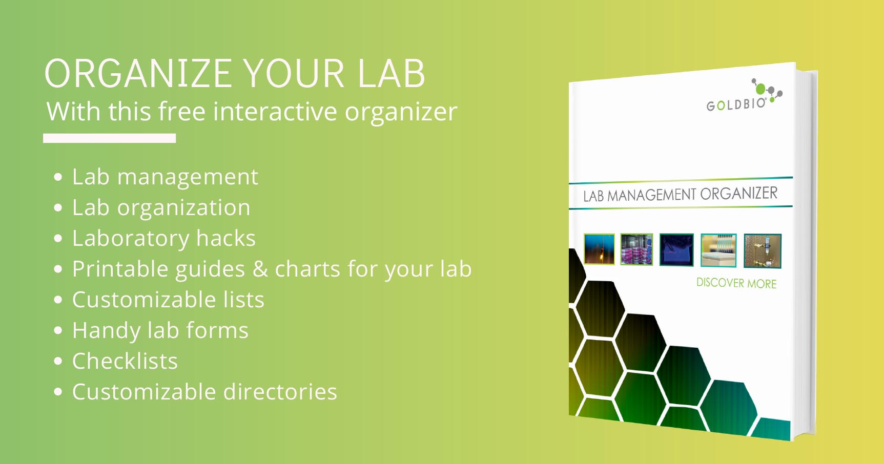 Lab Management Organizer and Handbook: Download for Free | GoldBio